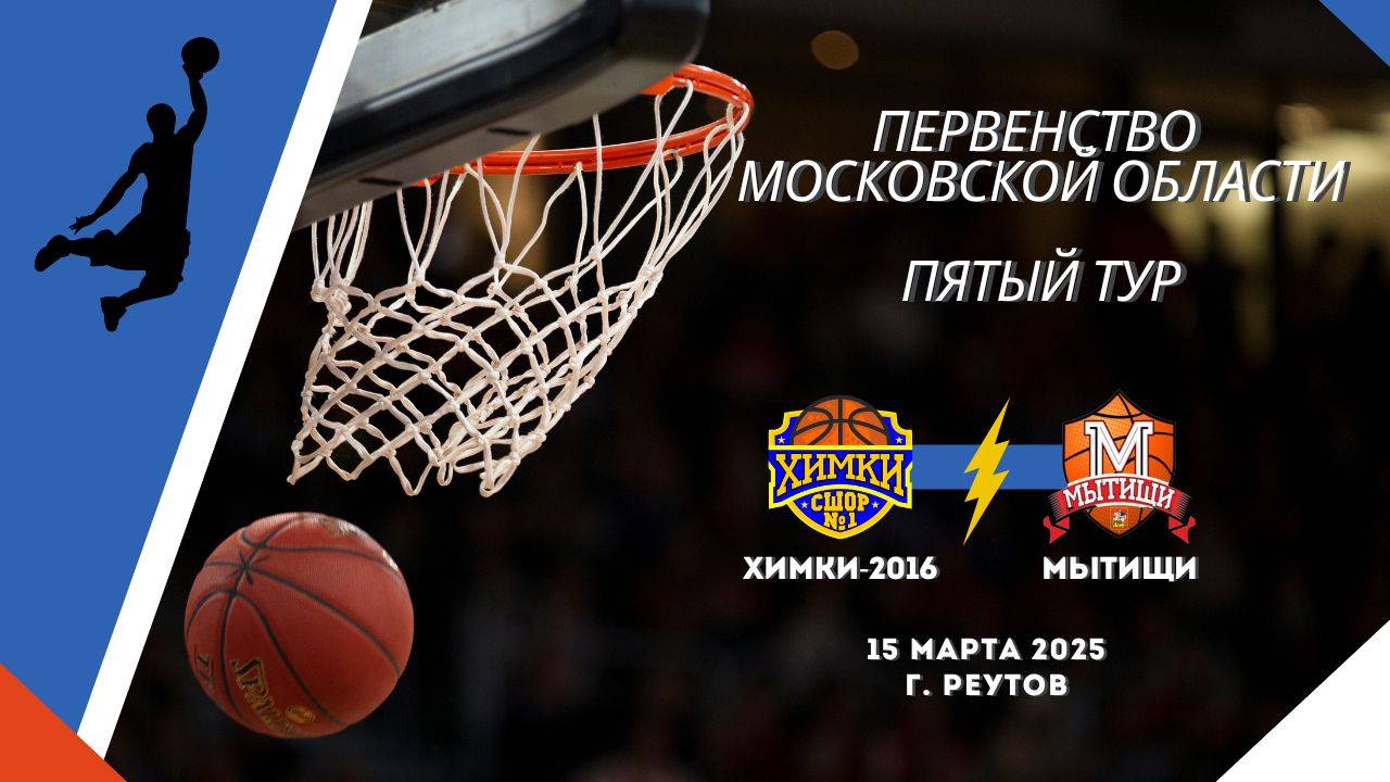 Химки-2016 - Мытищи | Первенство Московской области | Юноши 2015