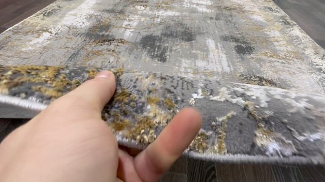 Турецкий ковер на пол LISA AA626A_IVORY  TILE овал