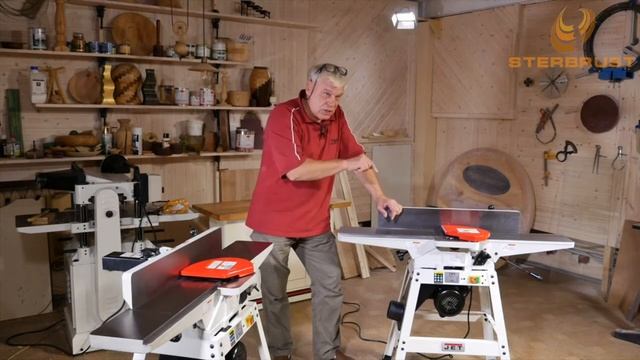 Обзор на фуговальные станки JET JJ-6HH OS с валом HELICAL и JET JJ-6 OS с прямыми ножами