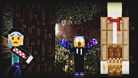 ВСТРЕТИЛИ ДЛИННОНОГОГО НИКА В МАЙНКРАФТ😱😱😱