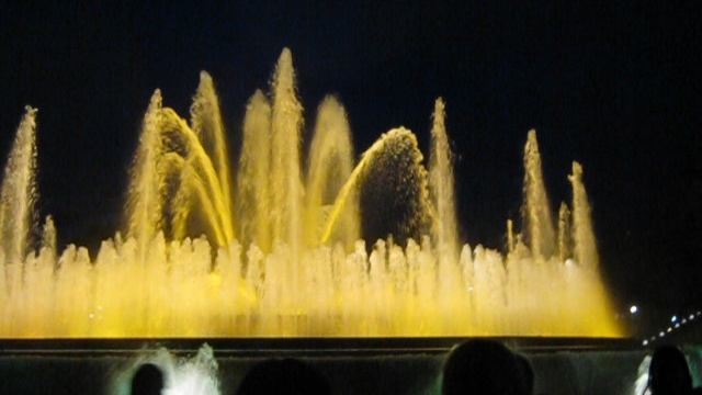 Фонтаны Монтжуик!Испания!