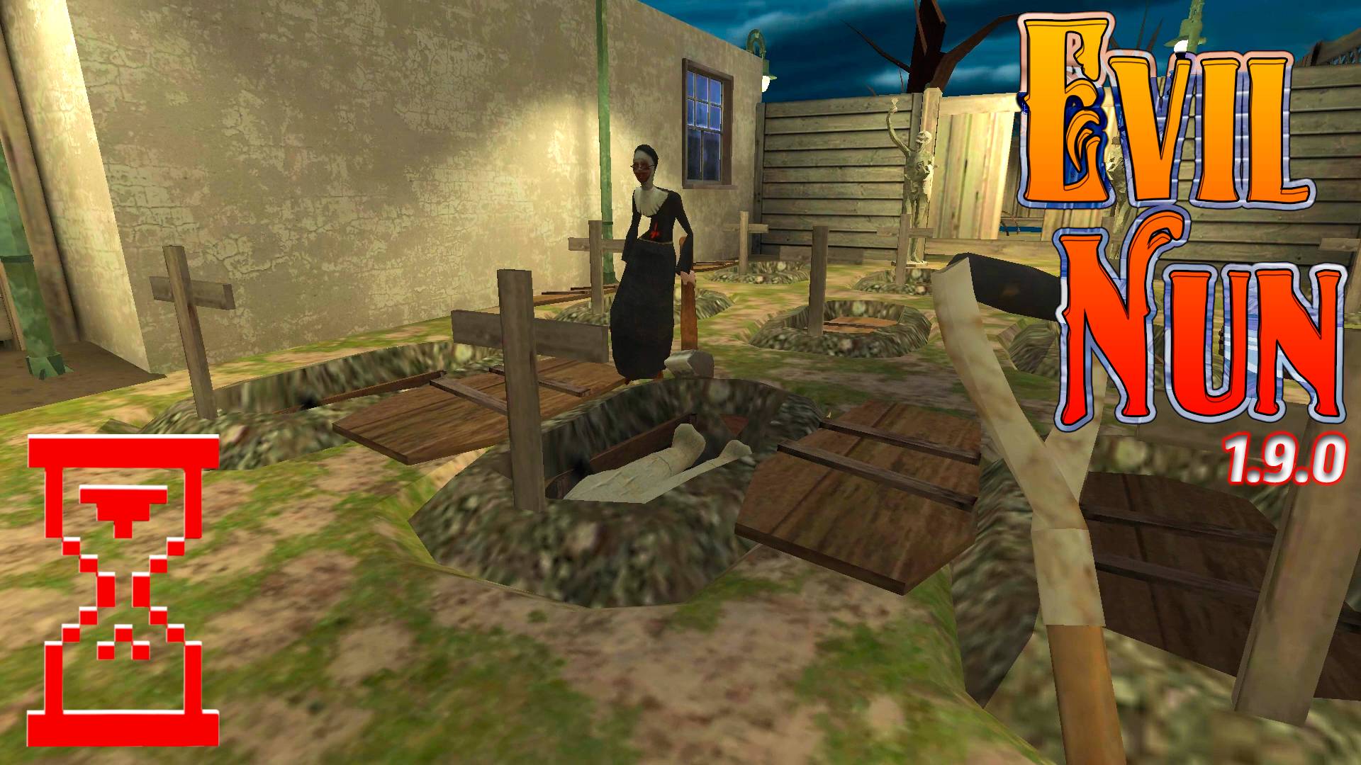 Монахиня: Как пройти главу Тайна кладбища в Evil Nun