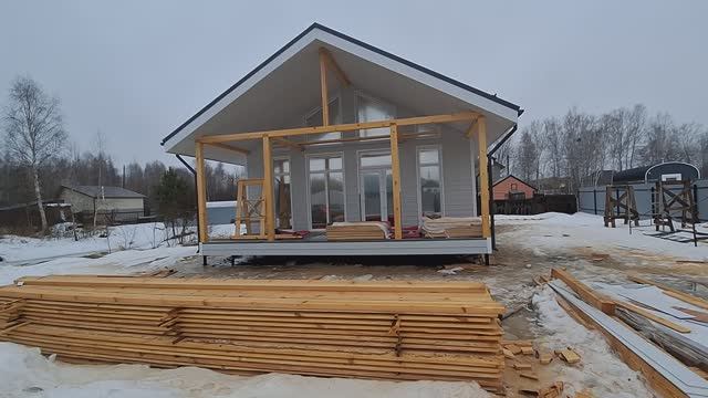 Каркасный дом в Винзилях
