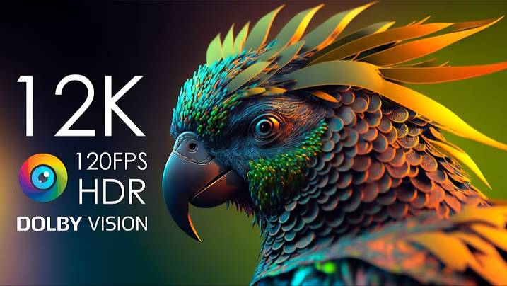 [4K] 12K HDR DOLBY VISION REAL - True Cinematic - Calming Music Cinema