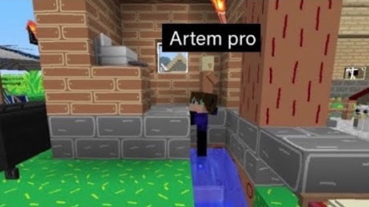 ЭТОТ ЖИТЕЛЬ ОТПРАВИЛ МЕНЯ В НАРИСОВАННЫЙ МАЙНКРАФТ АРТЁМ|ARTEM PRO MINECRAFT