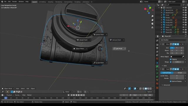 Blender - EP12 ｜ Master Chief Helmet Modelling Tutorial
