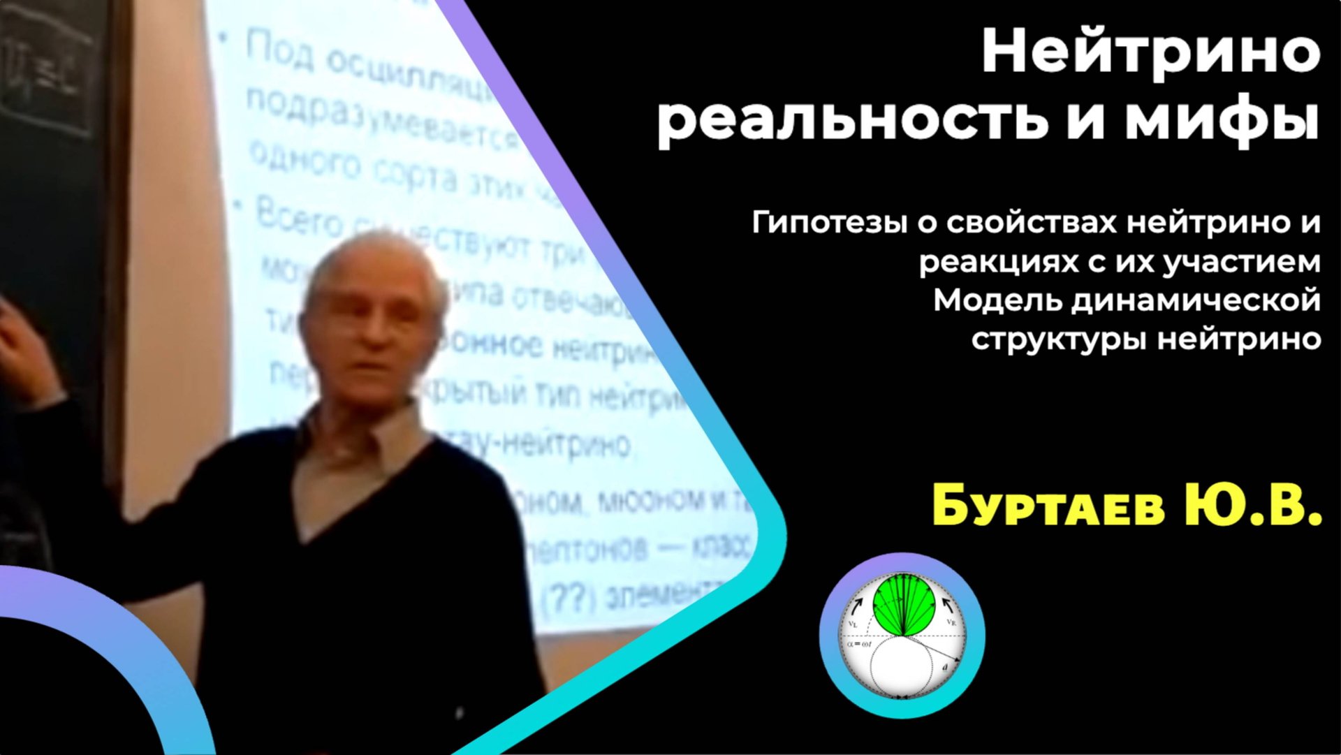 Буртаев Ю.В. - Нейтрино: реальность и мифы