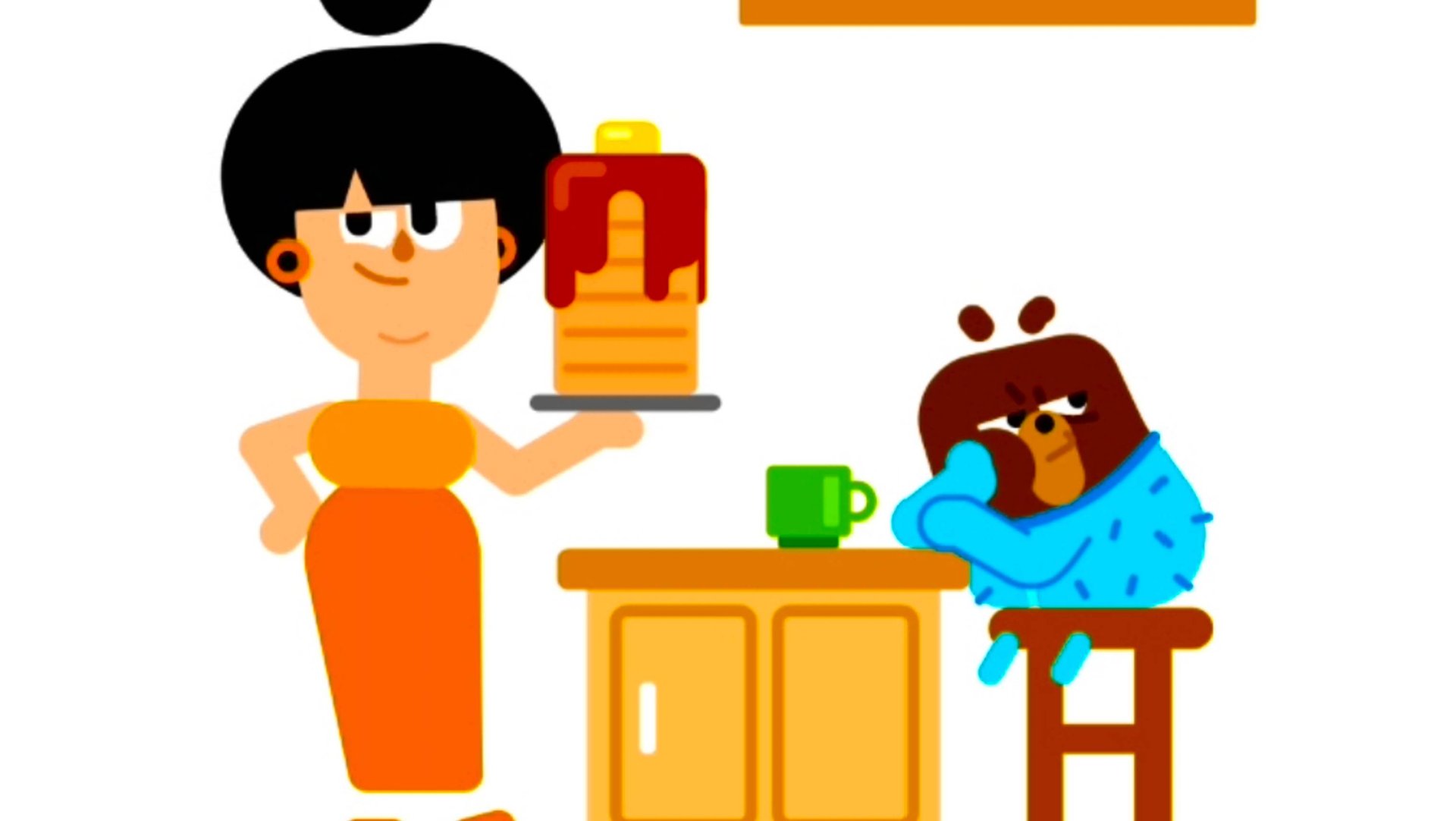 Учим разговорный английский с детьми #3 / История про Не очень хорошее утро / Мультфильм для детей