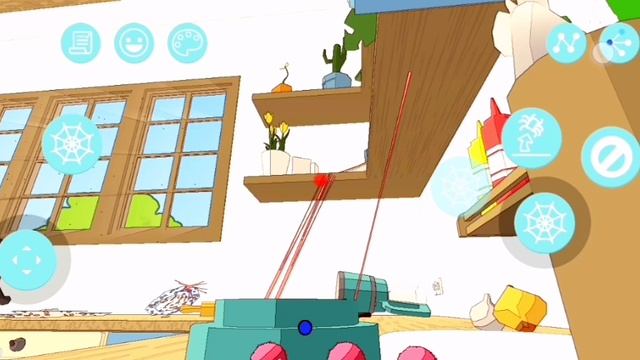 паук поливает цветы и неудачный завтрок