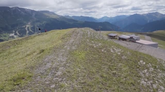 Архыз северный склон с квадрика.