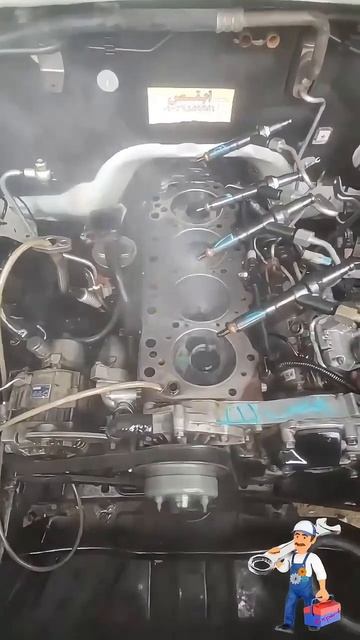 работа двигателя