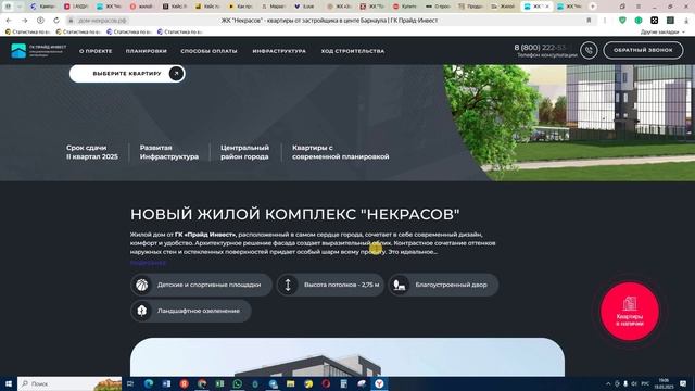 Аудит сайта Продажа квартир.