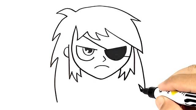 Как нарисовать Роуз Уилсон (Опустошительница) из мультсериала Юные титаны, вперед!