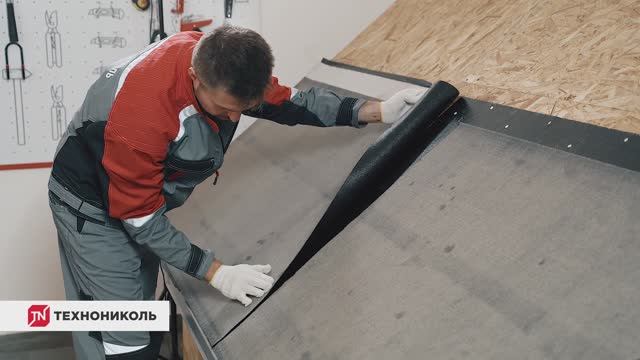 Монтаж самоклеящегося подкладочного ковра ANDEREP ULTRA