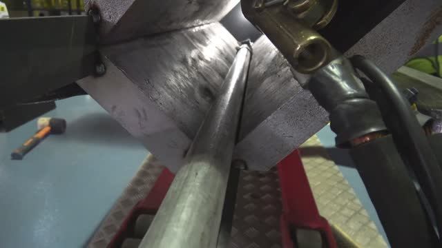 Сварка камеры  АВО 1  Котельное оборудование