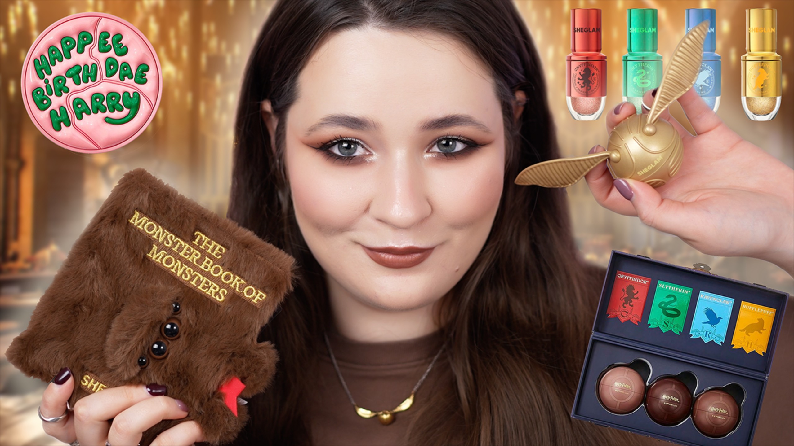 КОСМЕТИКА НЕ ДЛЯ МАГЛОВ ✨ПОЛНЫЙ ОБЗОР SHEGLAM x HARRY POTTER 2.0