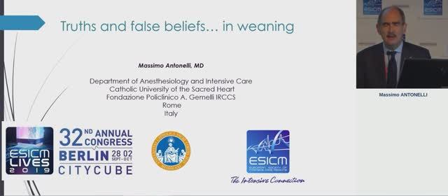 Truths and false beliefs In weaning Massimo Antonelli 2019