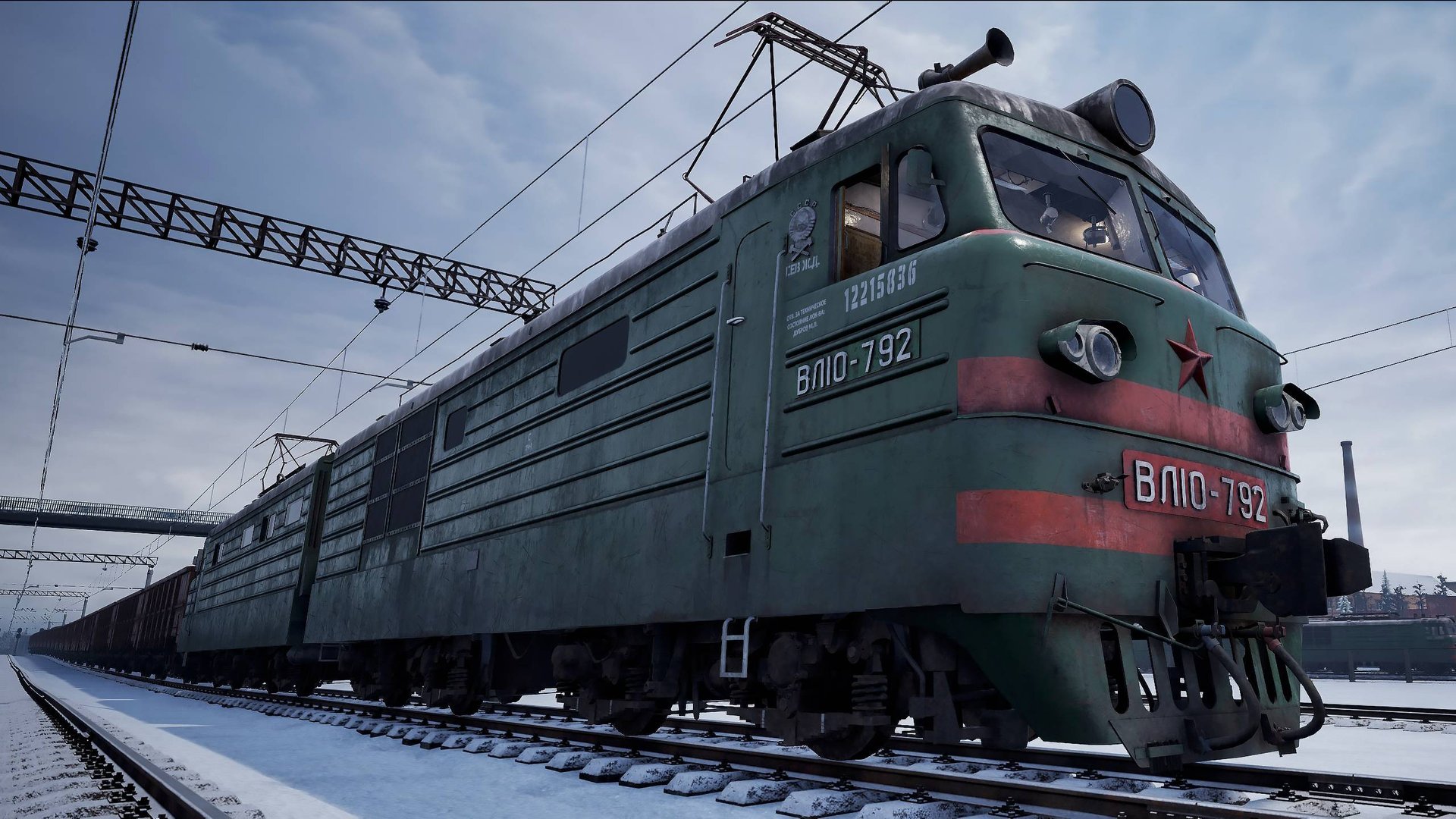 Trans-Siberian Railway Simulator #3 / Электровоз ВЛ10-792
