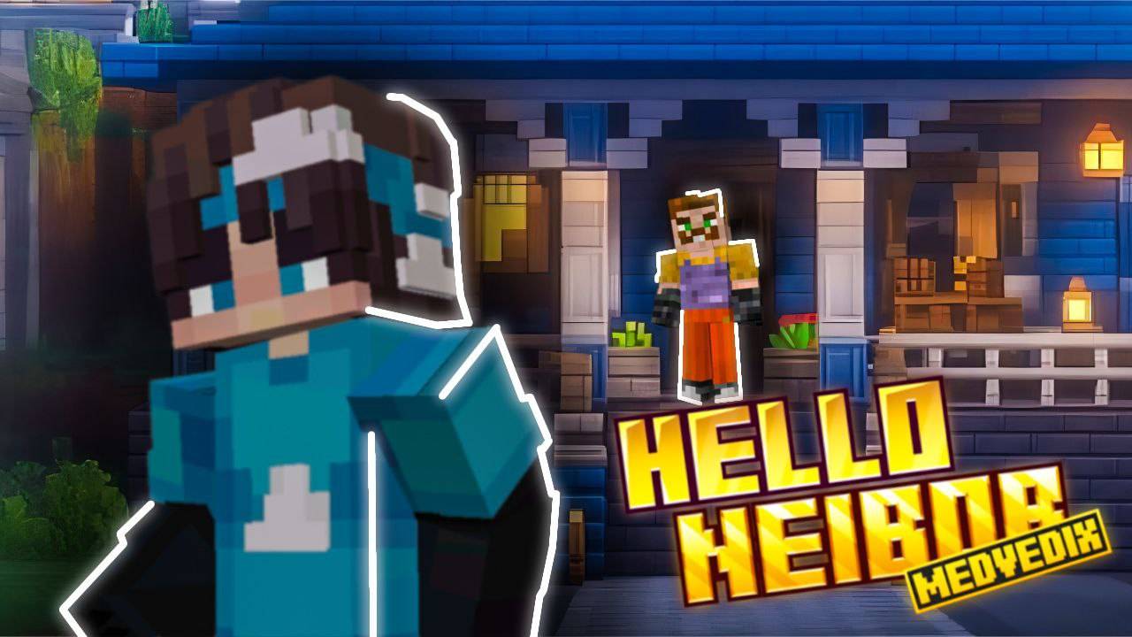Hello Neighbor первый раз В МАЙНКРАФТЕ!!!
