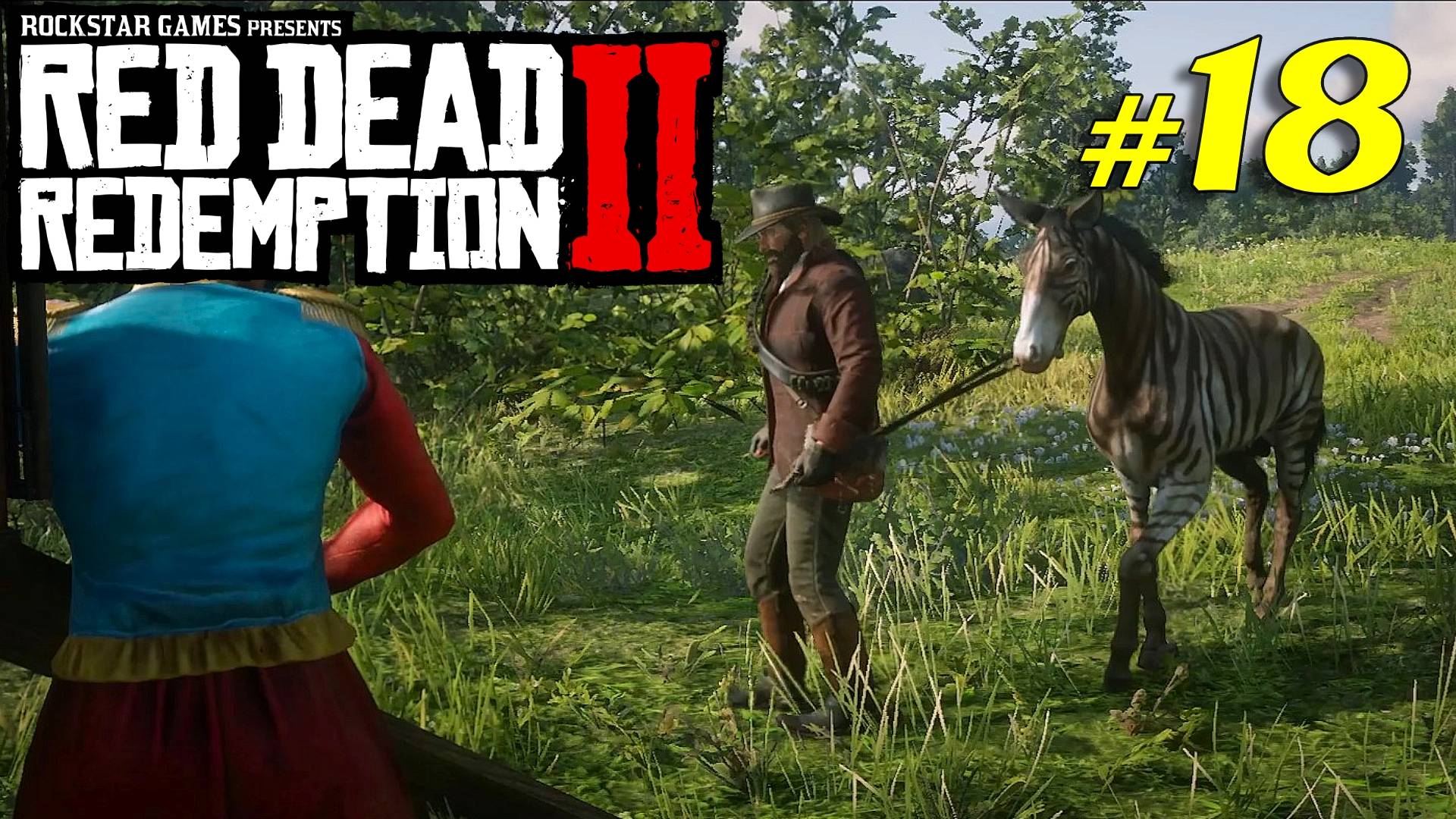 Поиски зебры и легендарный лосось с бизоном | Прохождение | Red Dead Redemption 2 | 2025