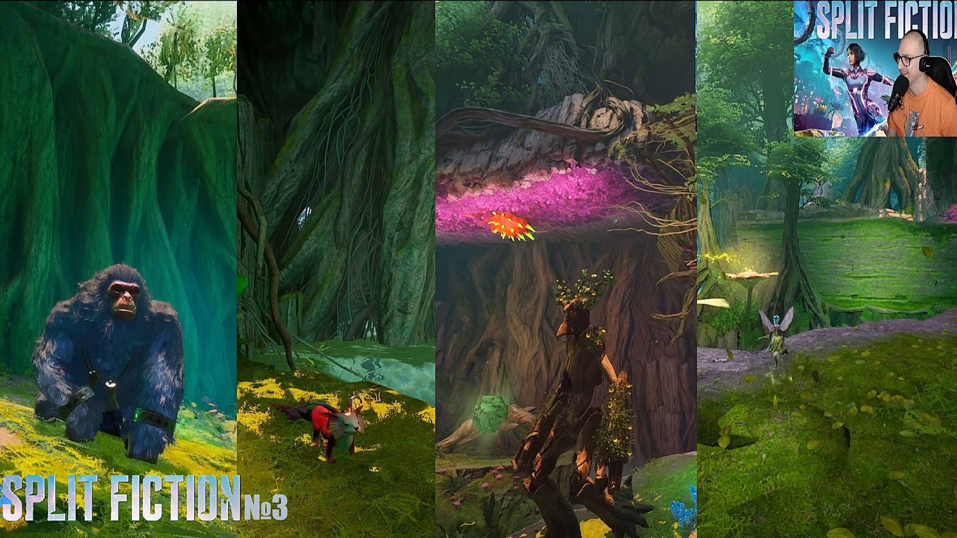 Обезьяна. Выдра. Грют и Фея! №3 - coop (Split Fiction)