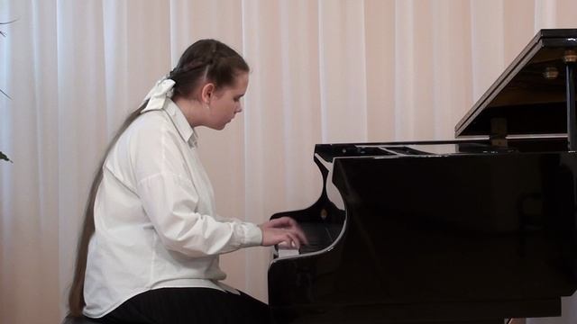 Григорьева Анна МБОУ ДО ДШИ №3 с.Курумоч, фортепиано, 3 возрастная группа, М.Фрадкин Случайный вальс