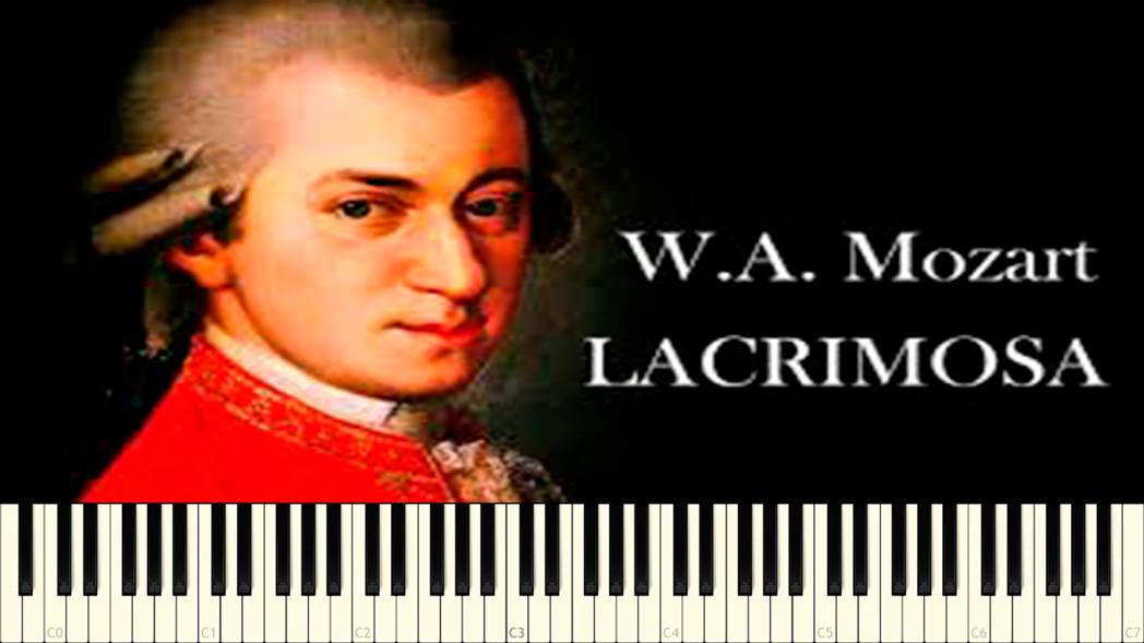 Mozart - lacrimosa. Разбор Мелодии (Tutorial)