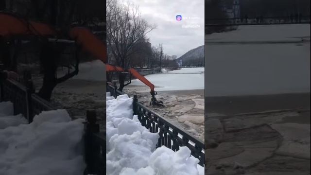 Видео из Аши. Наводнение