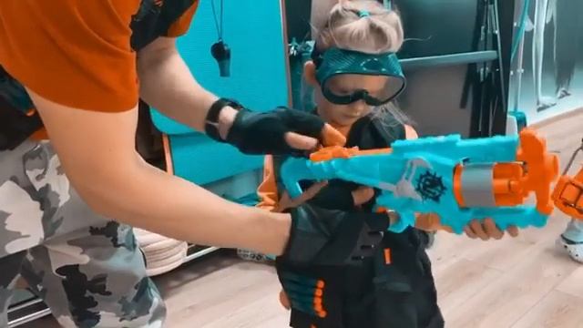 Нерф битва - выездной квест на детский день рождения