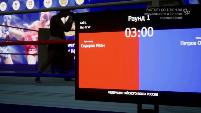 2022 Визуализация и 3д план соревнований