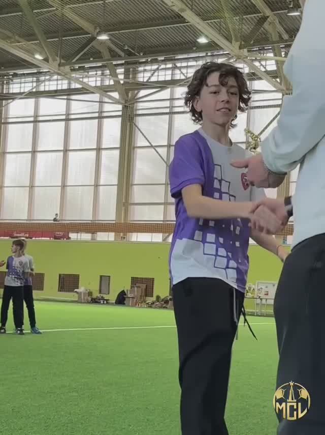 09.03.2025, "Moscow children's league Pro", награждение, 2012 г.р., г. Москва, манеж "Спартак".