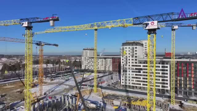 Строительство нового жилого квартала в Екатеринбурге набирает обороты