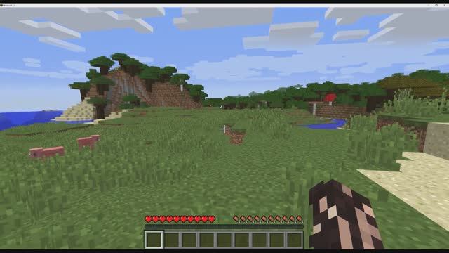 выживание  в Minecraft часть 1