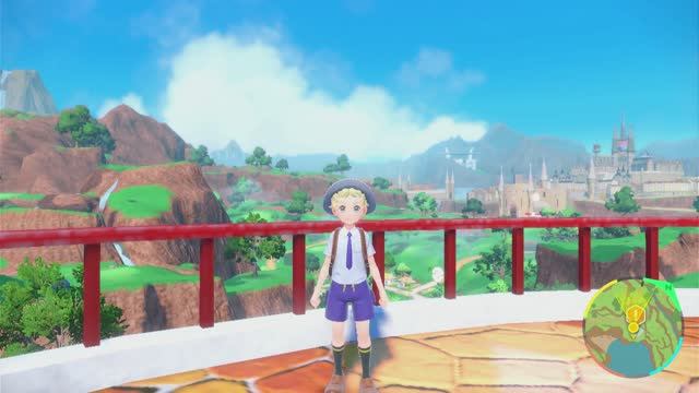 Pokemon Violet Покемон Вайолет #2 Первый город и старнный покемон