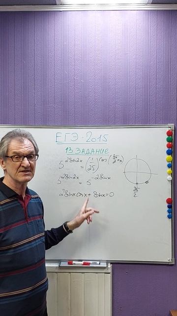 Показательно-тригонометрическое уравнение ЕГЭ #shorts  #егэматематика #уравнение #тригонометрия