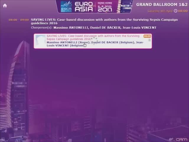 Case based discussion with authors from  SSC guide  Massimo Antonelli 2017