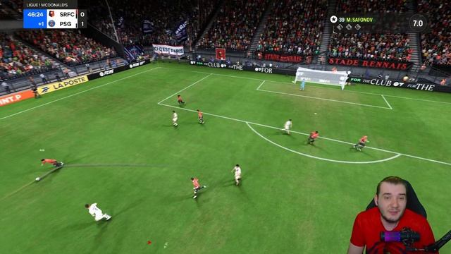 EA Sports FC 25 Карьера Вратаря Сафонов - ПСЖ Боруссия Матч в Лиге Чемпионов #8