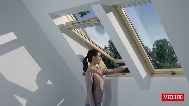 Мансардное окно VELUX OPTIMA Комфорт, ручка снизу