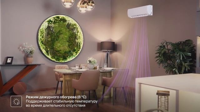 DAICHI серия SIBERIA Inverter — Тепловой насос для отопления  25°С