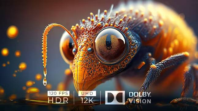 [4K] 12K HDR 120fps Dolby Vision with Calming Music (True Cinematic)