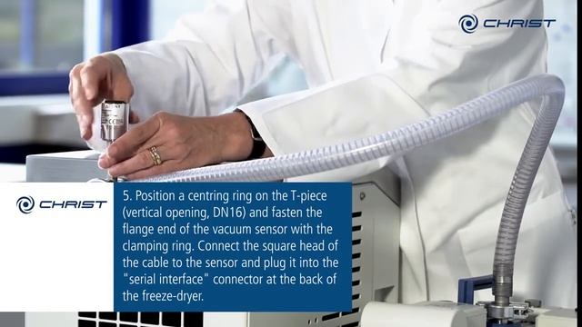 Сборка и подключение лиофильной сушилки Martin Christ Alpha 1-2 LD plus