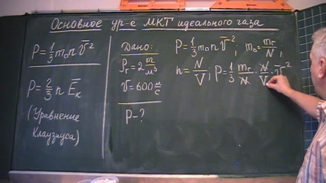 Давление газа
