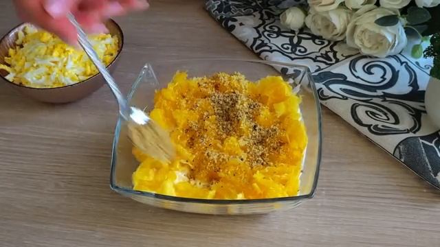 Салат "МАДОННА" - Роскошный вкус за 10 минут! Нежный, сочный, но невероятно простой