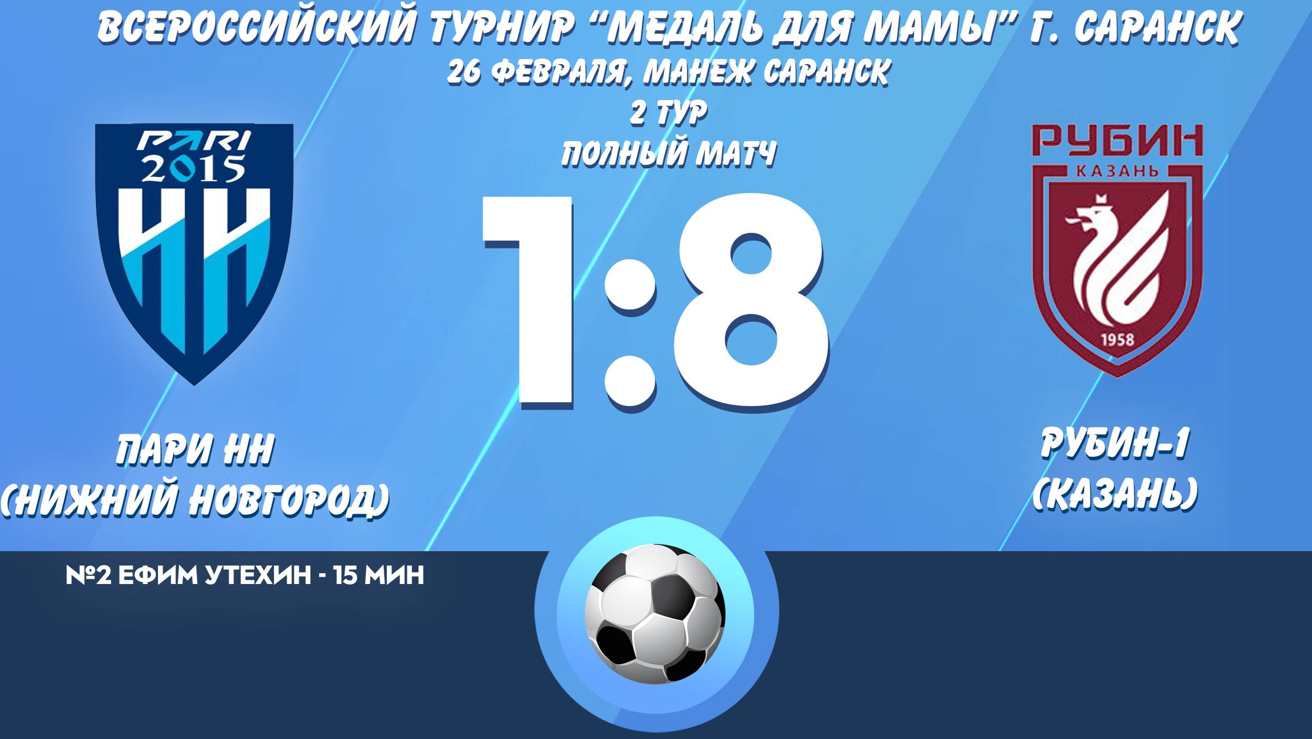 Пари НН (Нижний Новгород) - Рубин (Казань)