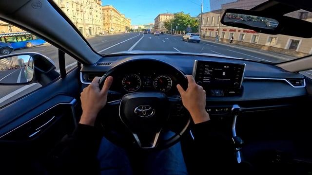 2021 Toyota RAV4 / Тойота РАВ4 2.0 автомат 150 л.с. | Тест-драйв от первого лица | Обзор