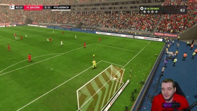 EA Sports FC 25 Карьера Вратаря Матвей Сафонов - Бавария Против Барселоны #13