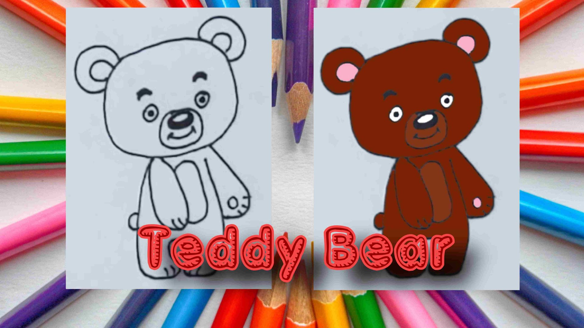 Как нарисовать медведя