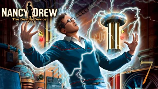 Nancy Drew The Deadly Device - осмотр комнат (ночь) #7