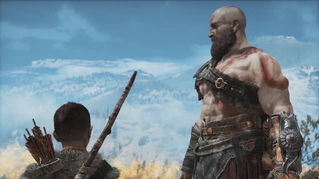 God of War [RUS, без комментариев]. Часть 2: Путь к горе.