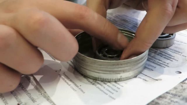 Чистка и обслуживание подшипников
